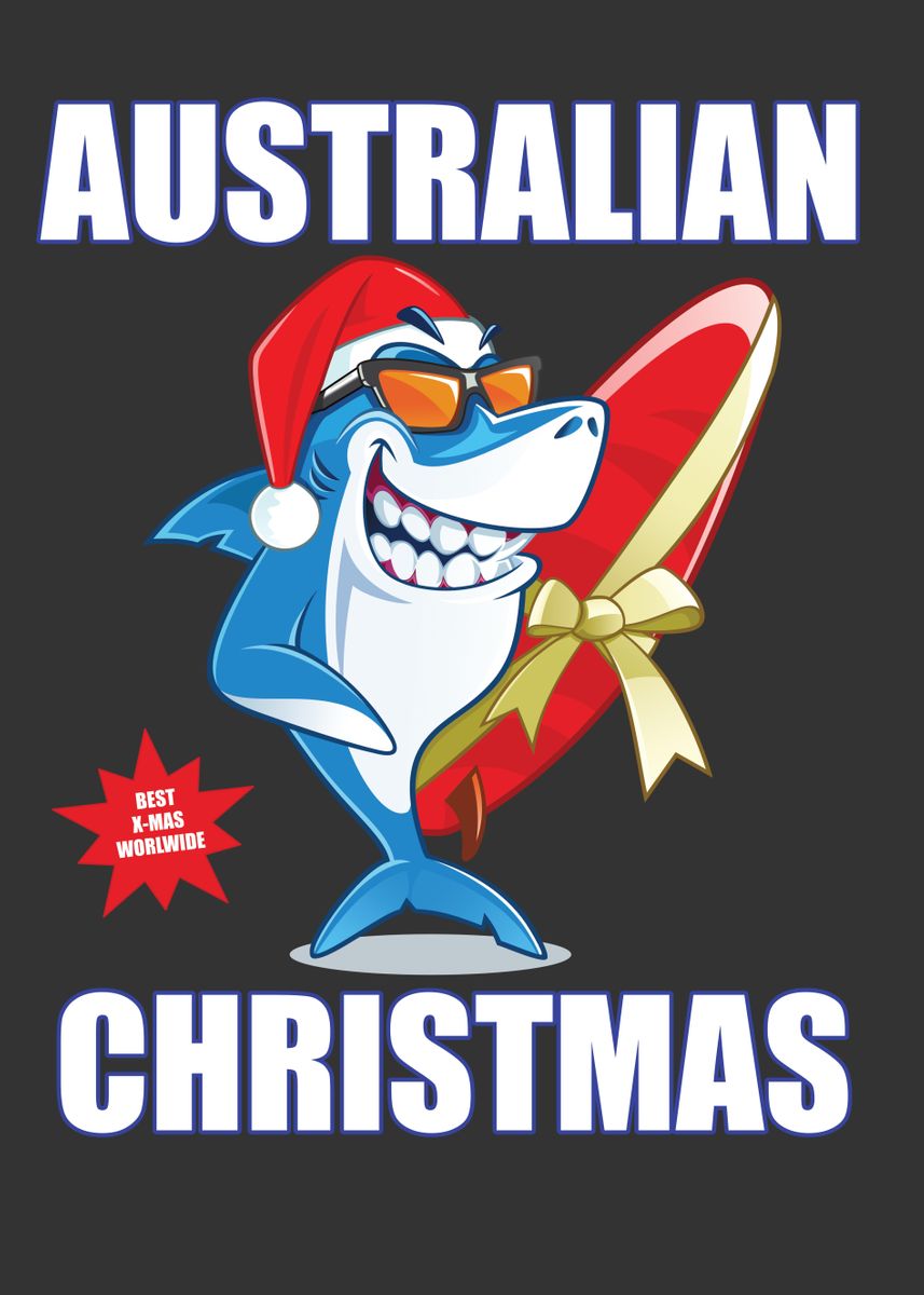'Australian Christmas' Poster by StonerPlates | Displate