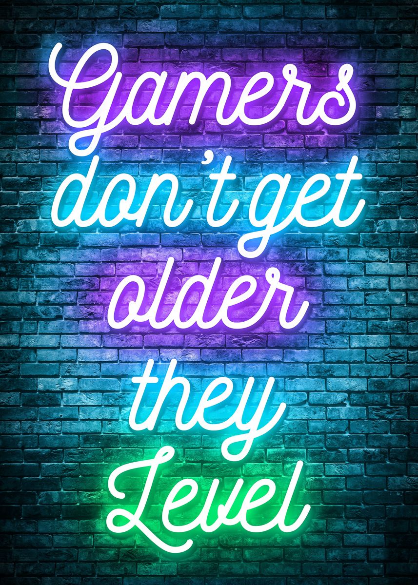 'gaming gamer' Poster by SplashDesign | Displate