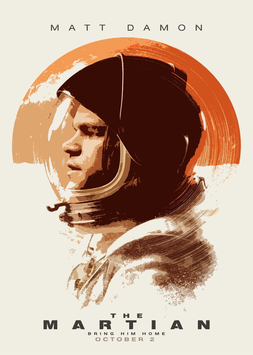'The Martian' Poster, picture, metal print, paint by WillardRenner ...