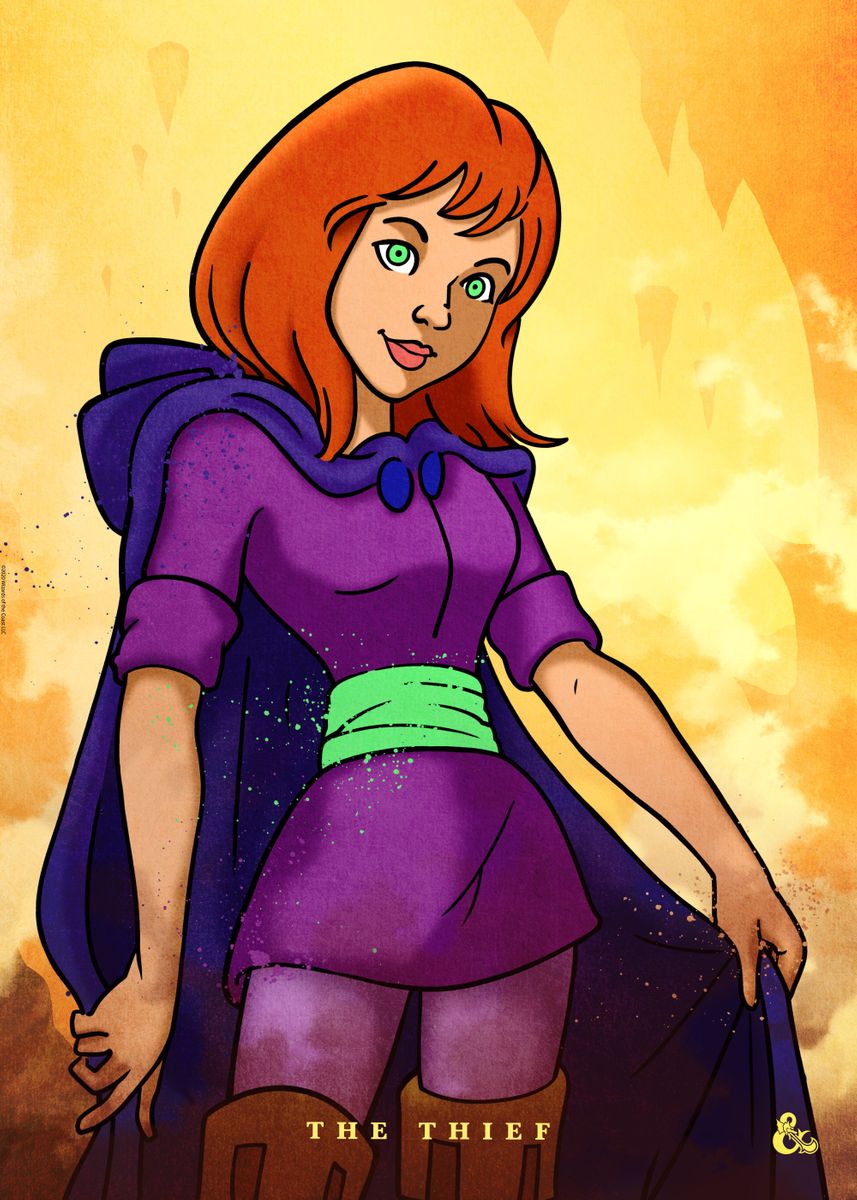 'Sheila The Thief' Poster, picture, metal print, paint by Dungeons and ...