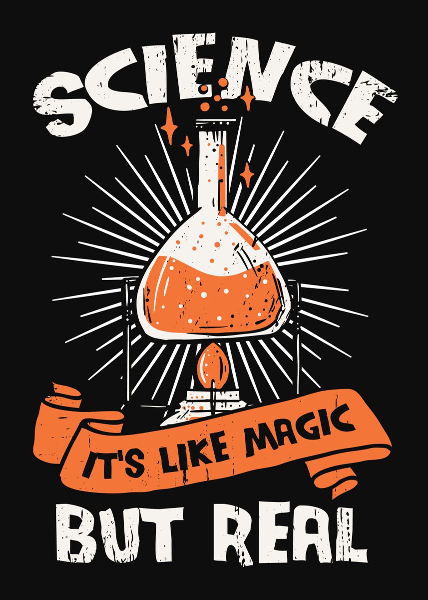 'Science Scientist Design ' Poster, picture, metal print, paint by ...
