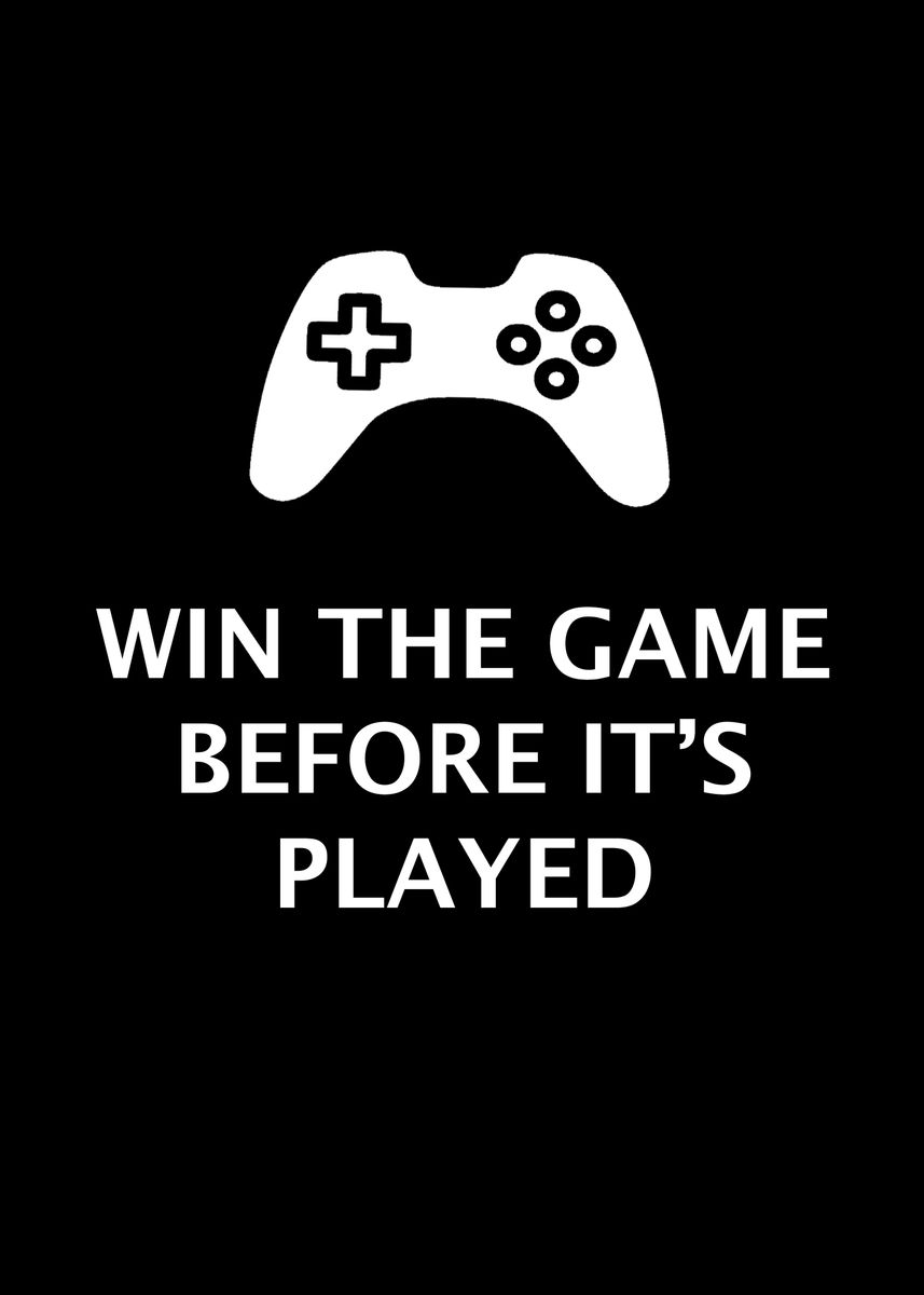 'Qoute Game' Poster by D A N | Displate