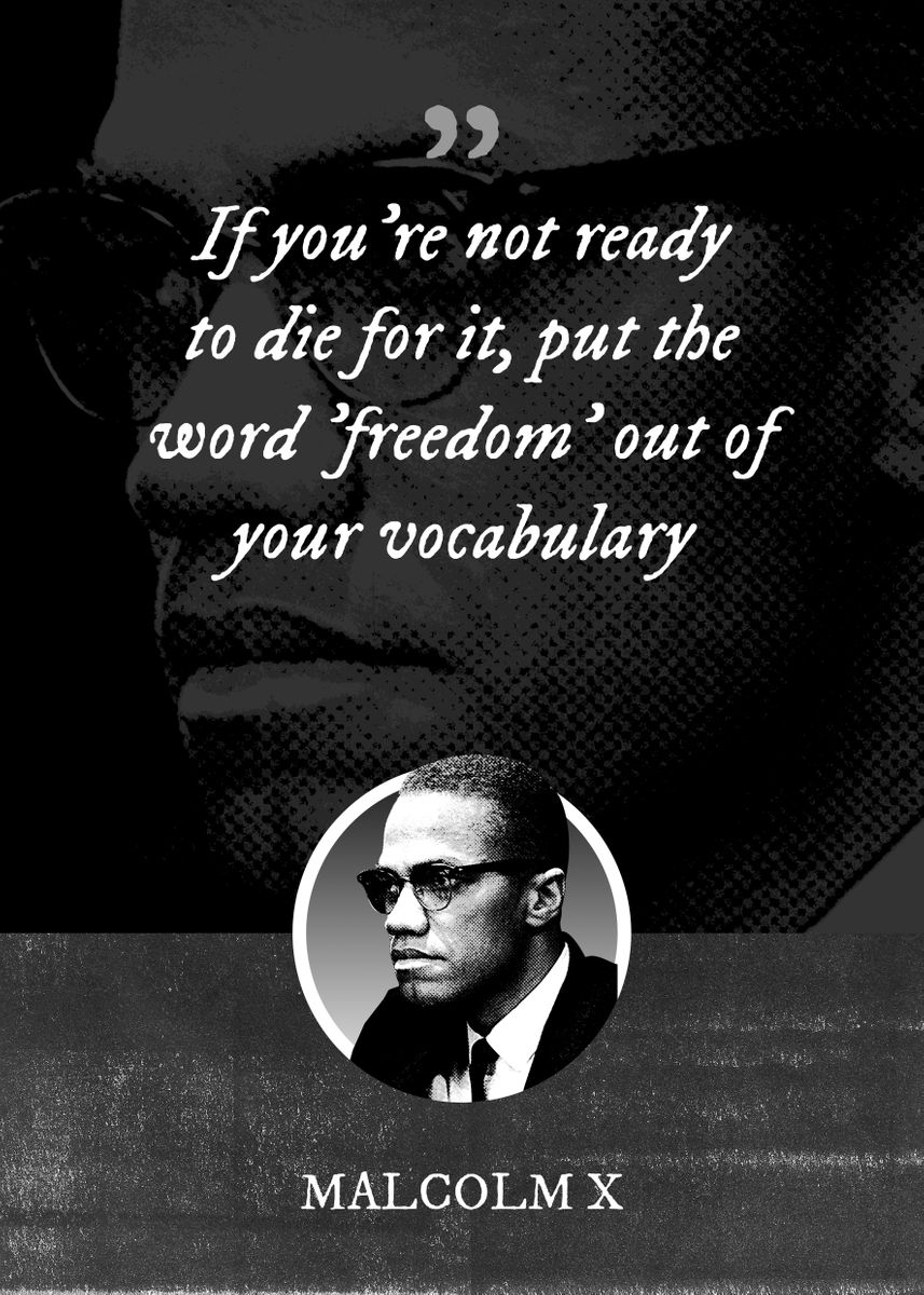 'If youre not ready to die' Poster, picture, metal print, paint by ...