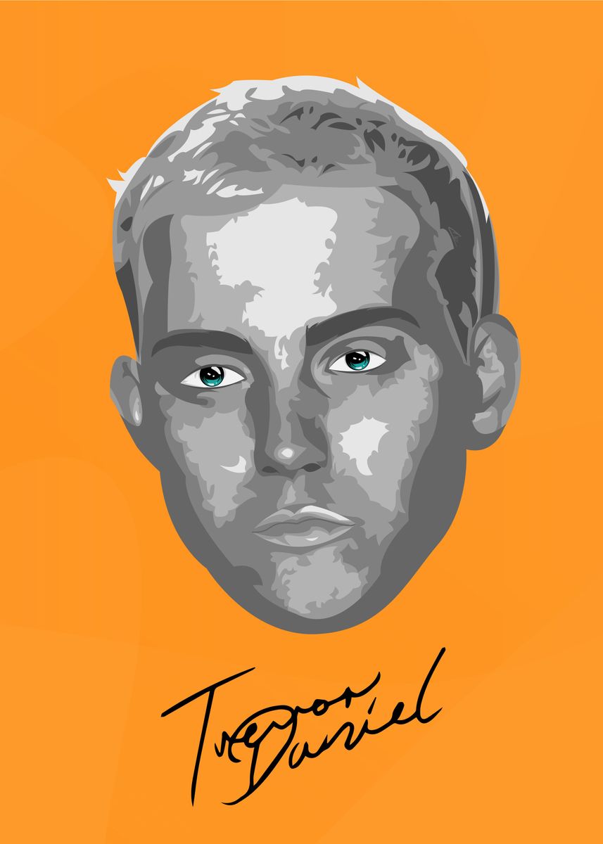 'Trevor Daniel ' Poster by Cuhs | Displate