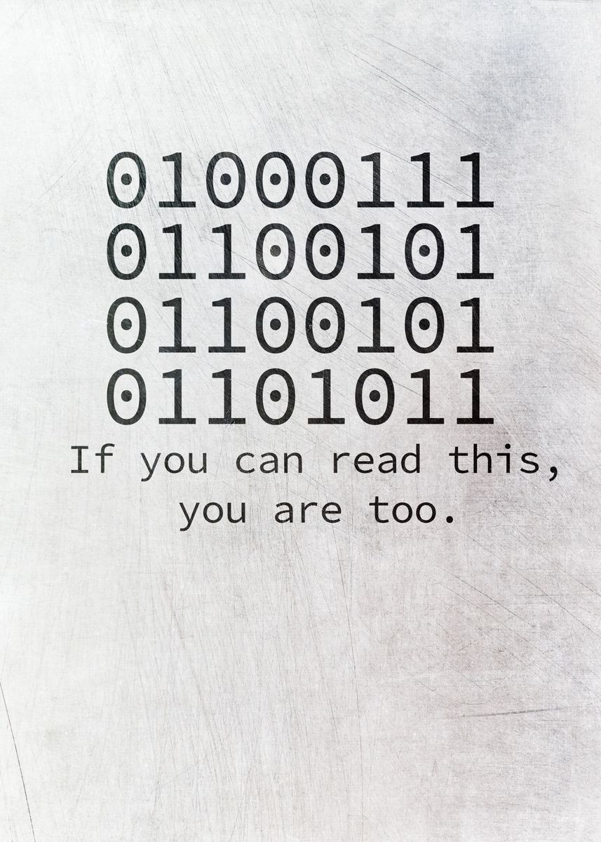 'Coder Funny Gift' Poster, picture, metal print, paint by PosterWorld ...