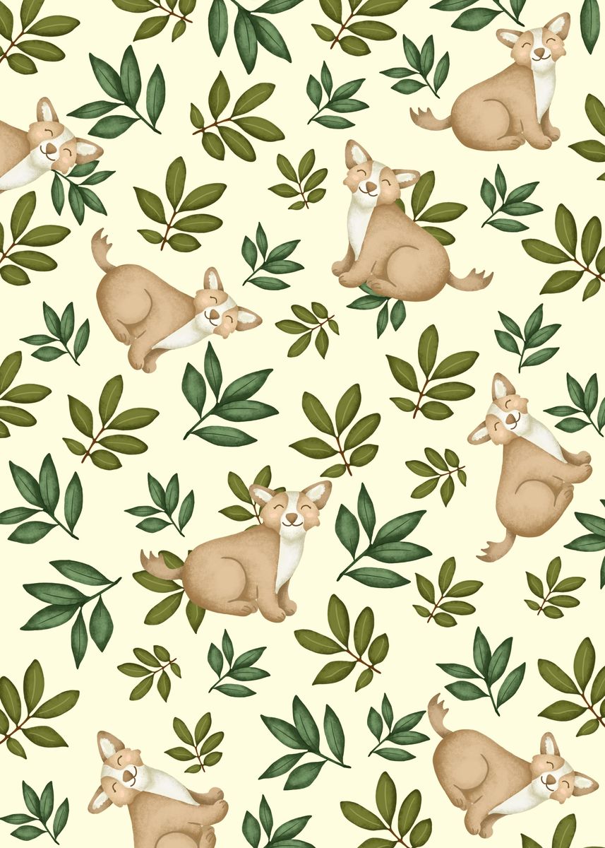 'animal' Poster, picture, metal print, paint by Wayan Studio | Displate