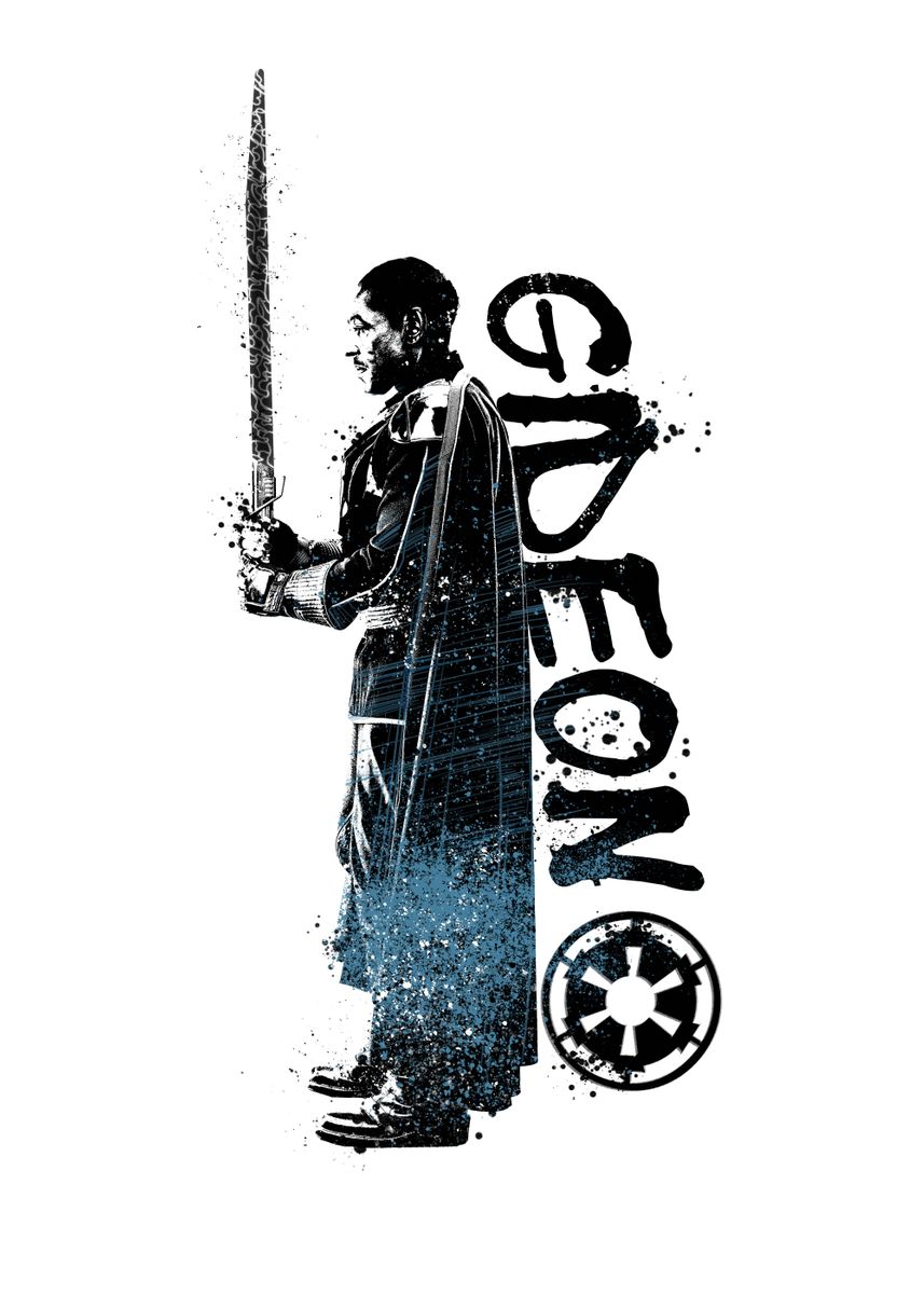 'Gideon' Poster, picture, metal print, paint by Star Wars | Displate
