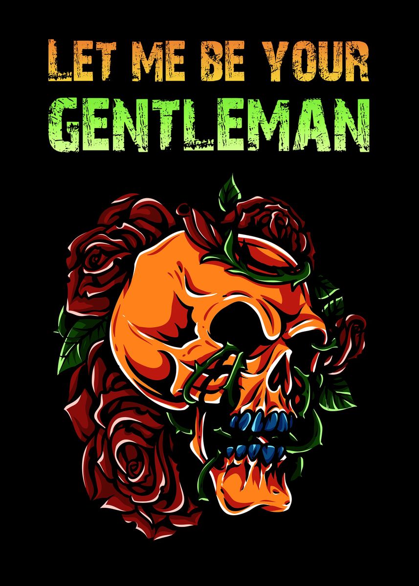 'Demon Skull Gothic Devil' Poster by Eye-Catcher | Displate