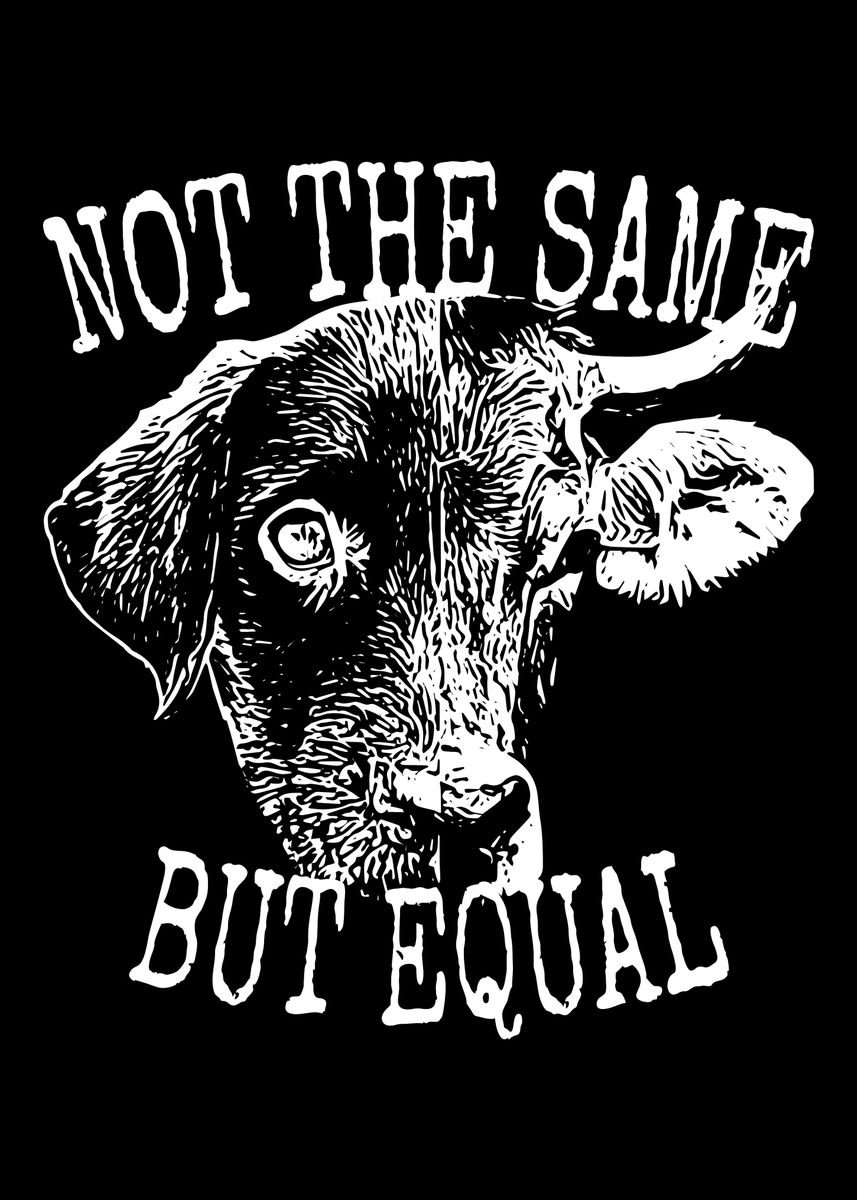 'Not The Same But Equal' Poster by EDventures | Displate