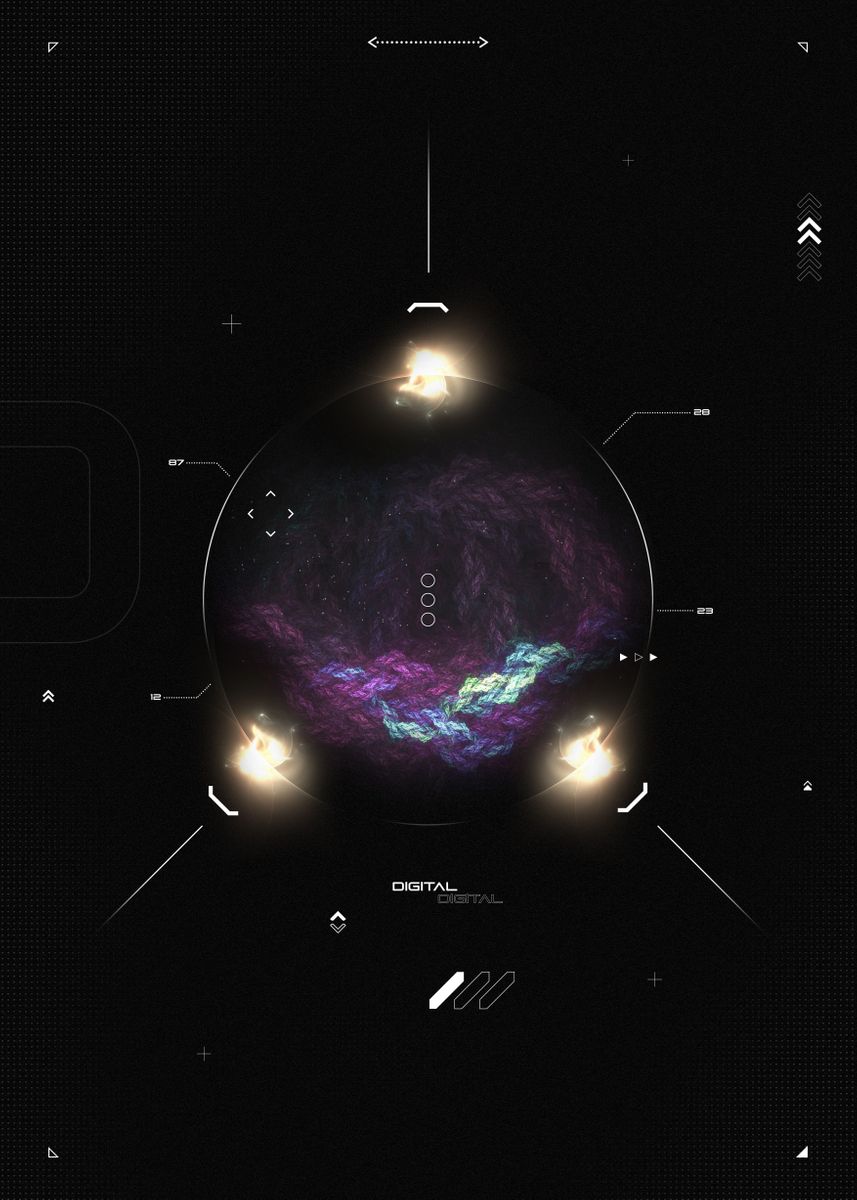 'Zenky' Poster, picture, metal print, paint by Kibo | Displate