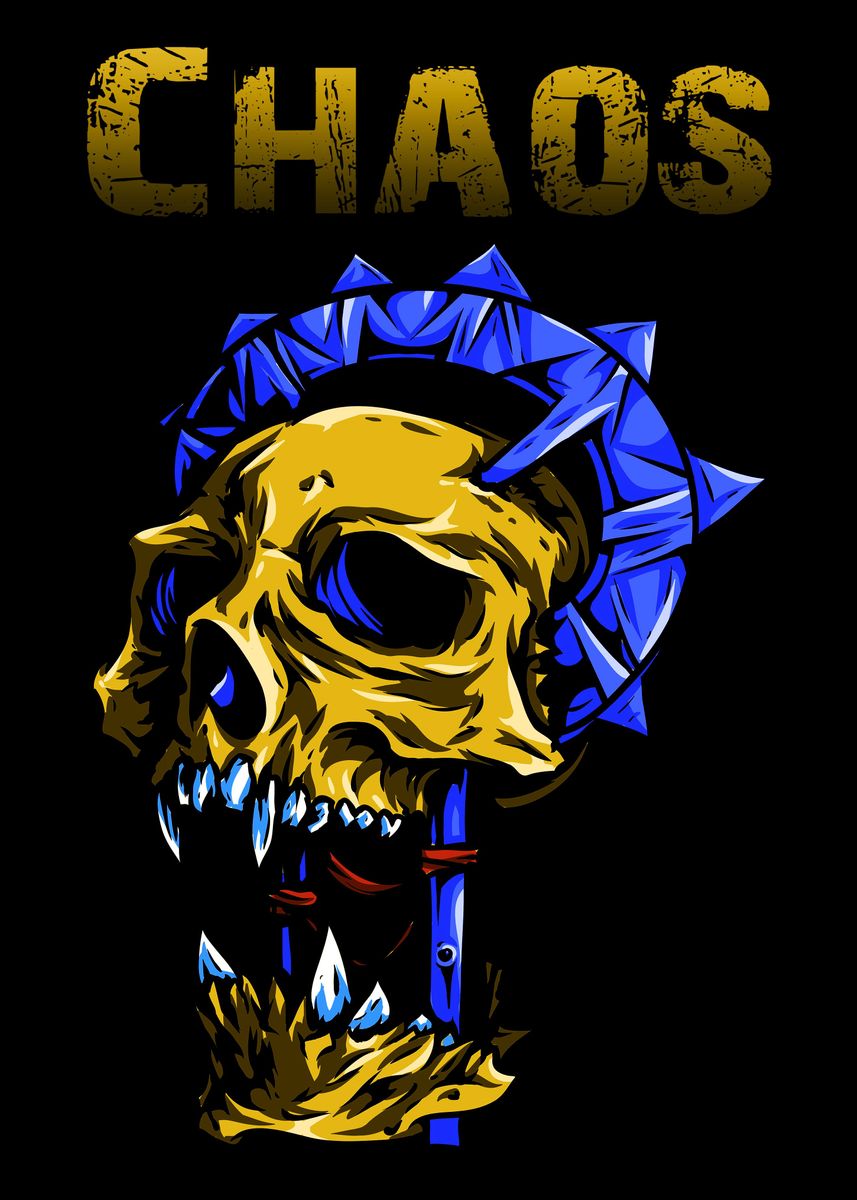 'Demon Skull Gothic Devil' Poster by Eye-Catcher | Displate