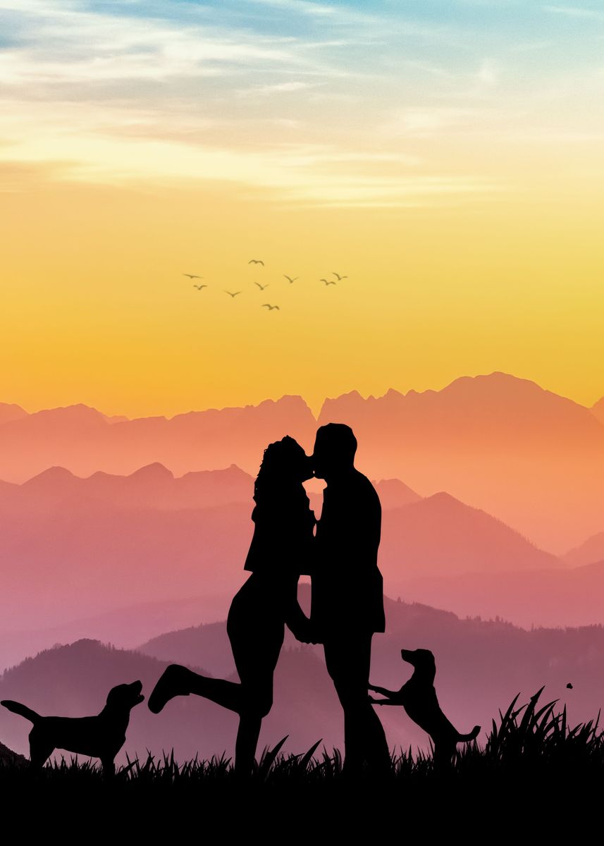 'Miracle Love' Poster, picture, metal print, paint by Cripto Arts ...