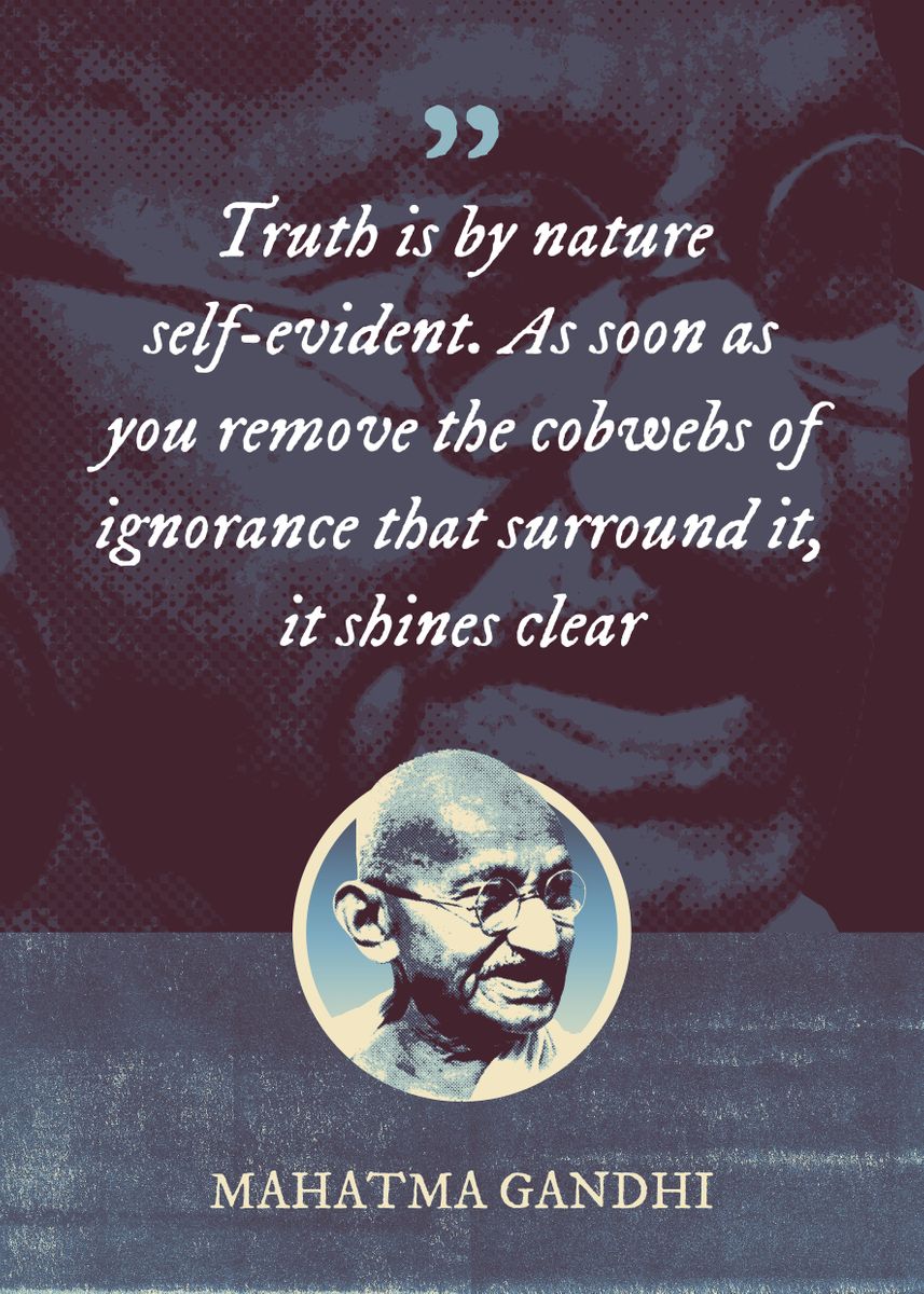 'Truth is by nature' Poster by Syahrasi | Displate