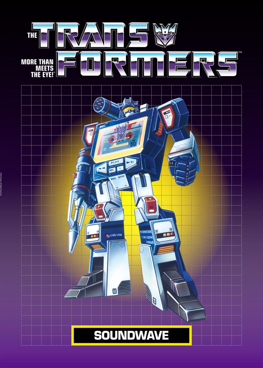 'Vintage Soundwave' Poster, picture, metal print, paint by Transformers ...