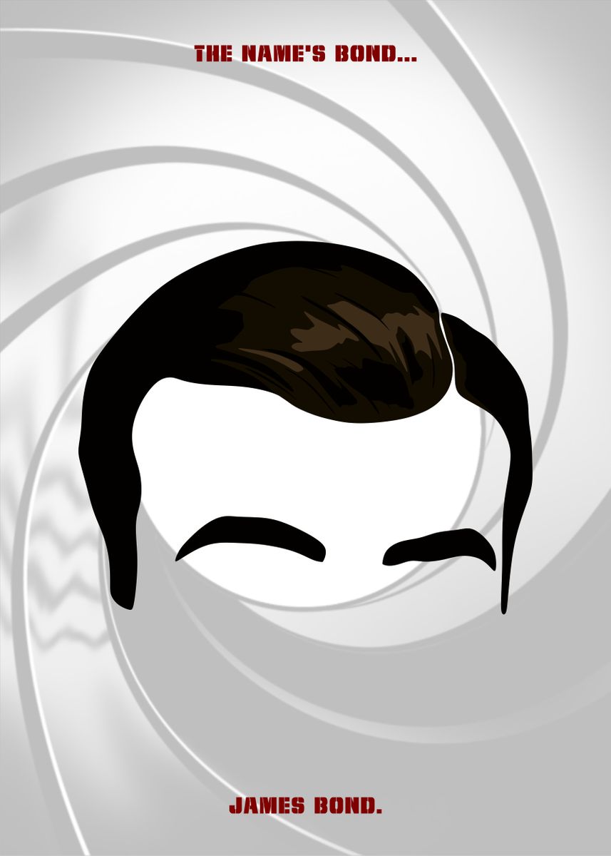 'The Names Bond' Poster, picture, metal print, paint by Creatify ...