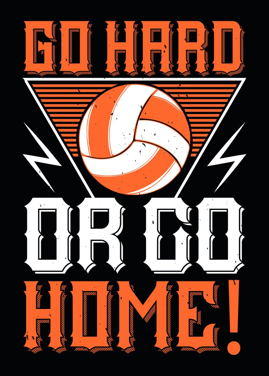 'Go Big' Poster, picture, metal print, paint by Neon Moon | Displate