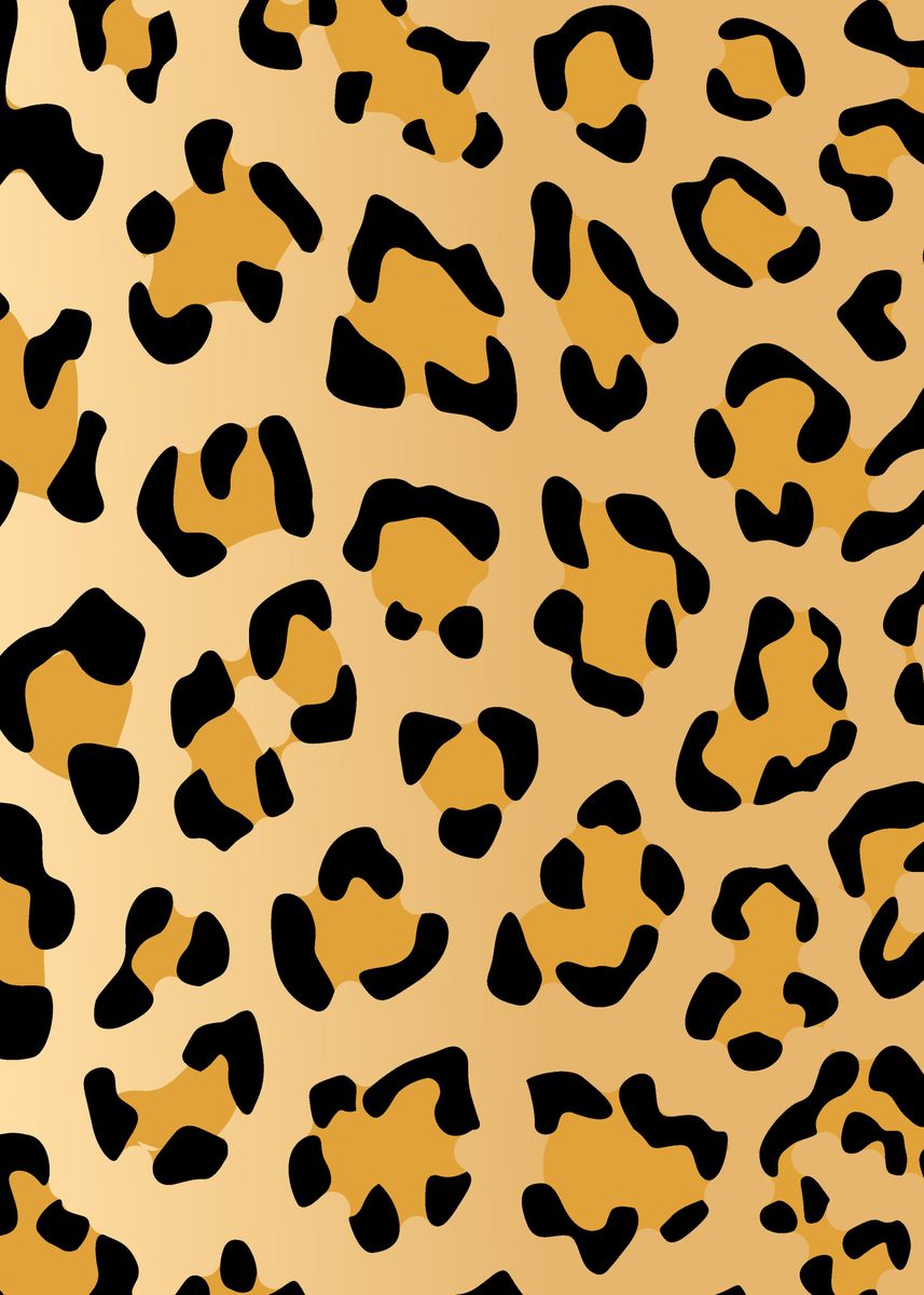 'leopard patterns' Poster, picture, metal print, paint by earth and ...