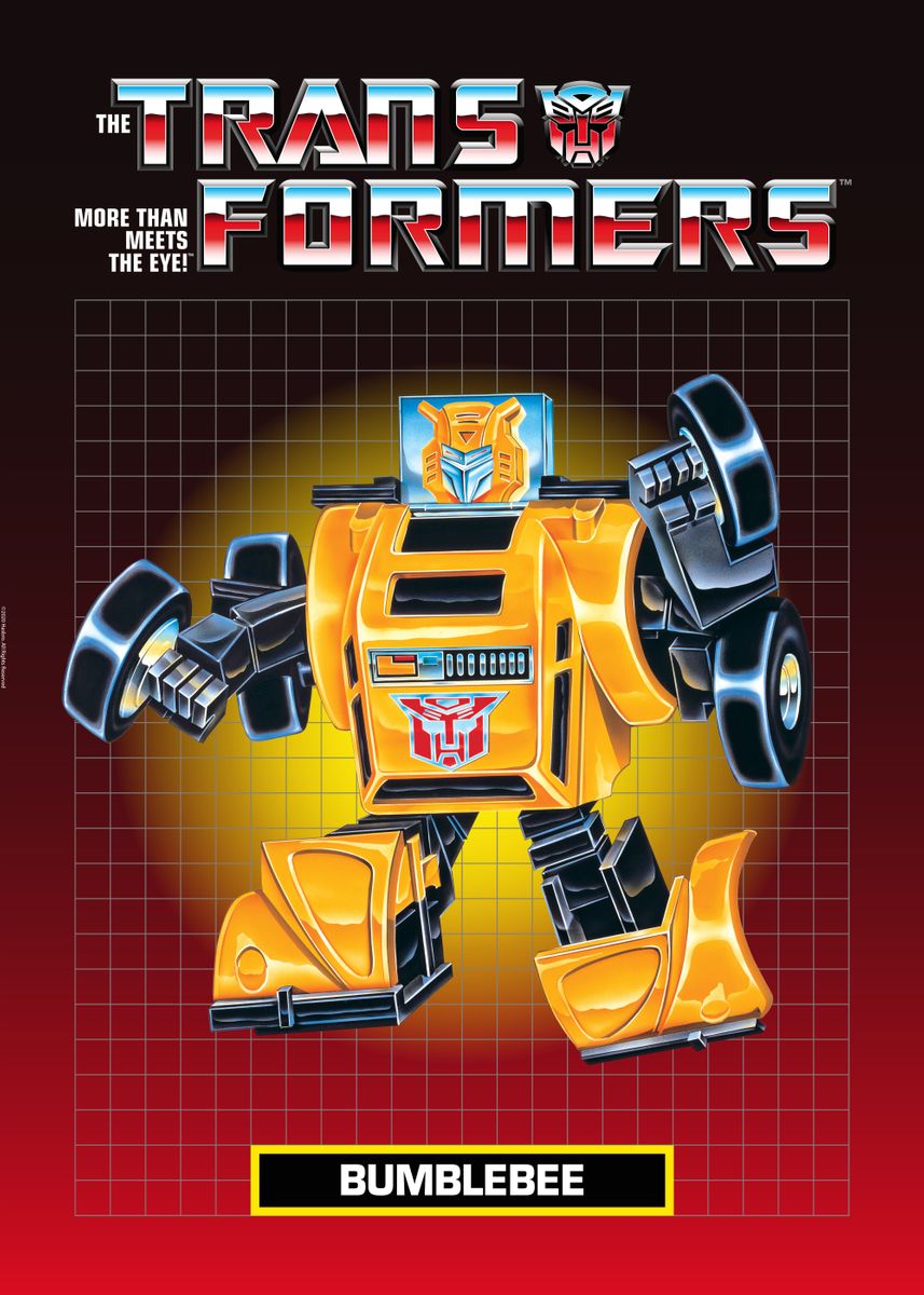 'Vintage Bumblebee' Poster, picture, metal print, paint by Transformers ...