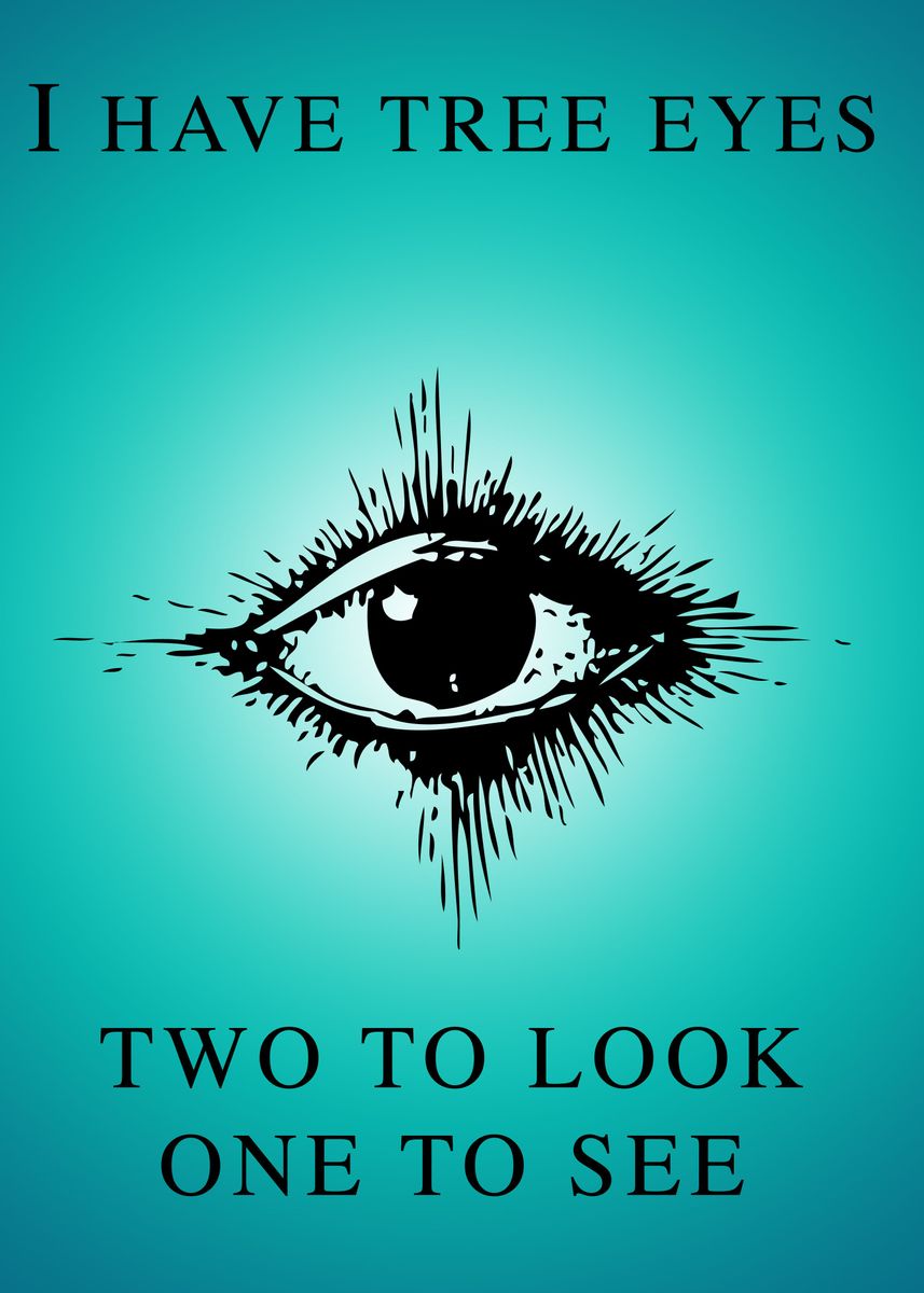 'the eye that sees' Poster, picture, metal print, paint by luigi ...