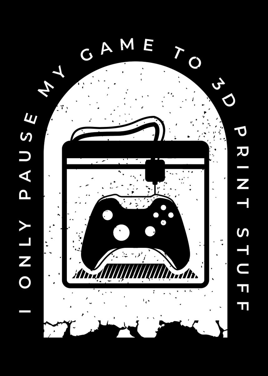 '3D Printing 3D Printer' Poster by Alley Field | Displate