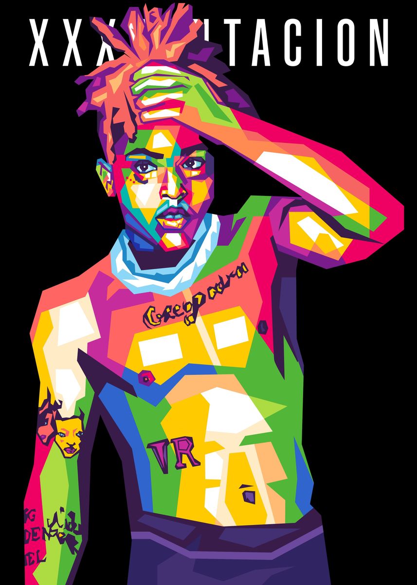 'rapper' Poster by Shichiro Ken | Displate