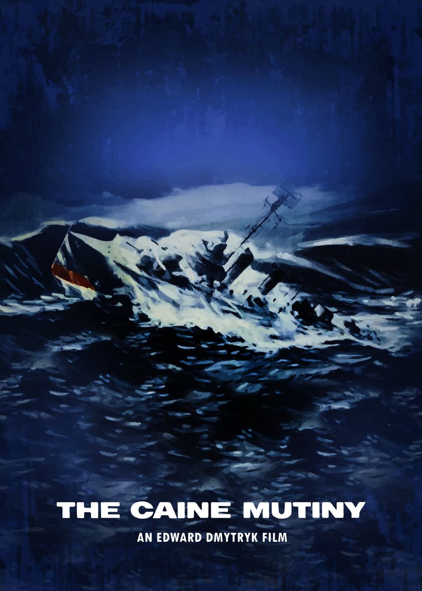 'The Caine Mutiny' Poster, picture, metal print, paint by Bo Kev | Displate