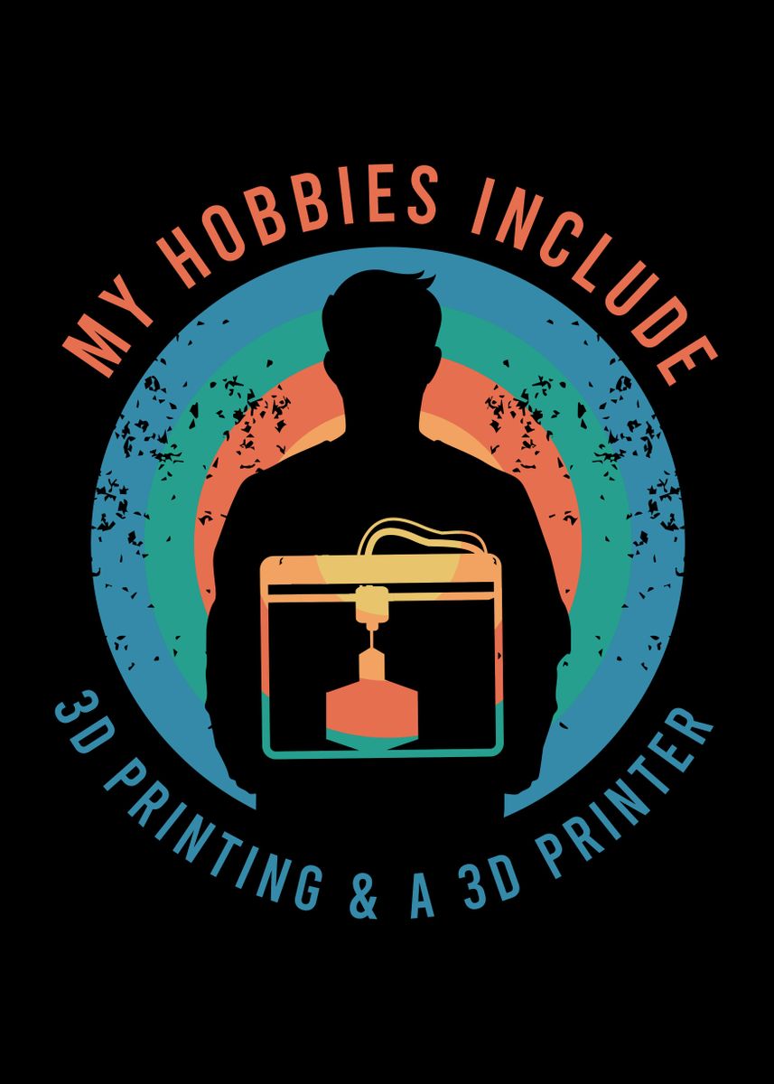 '3D Printing 3D Printer' Poster, picture, metal print, paint by Alley ...