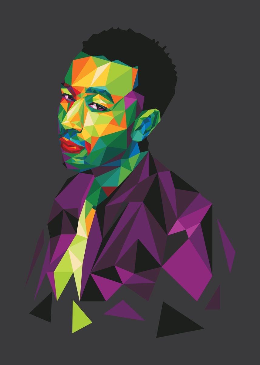 'John Legend' Poster, picture, metal print, paint by Yanz Studio | Displate