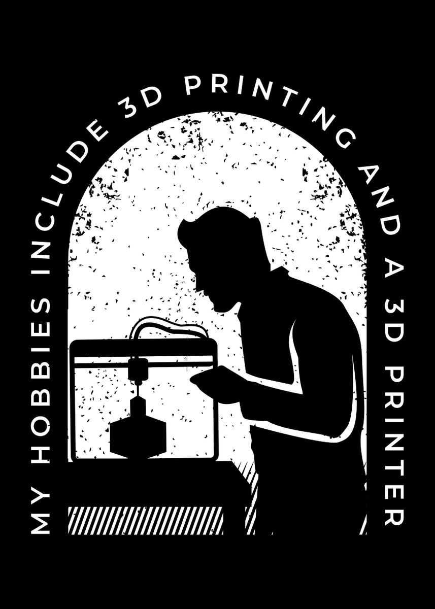 '3D Printing 3D Printer' Poster, picture, metal print, paint by Alley ...