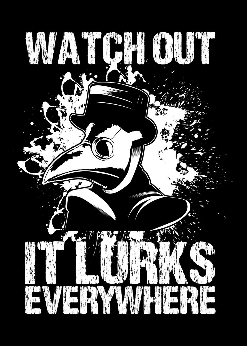 'Watch Out' Poster by Cooldruck | Displate