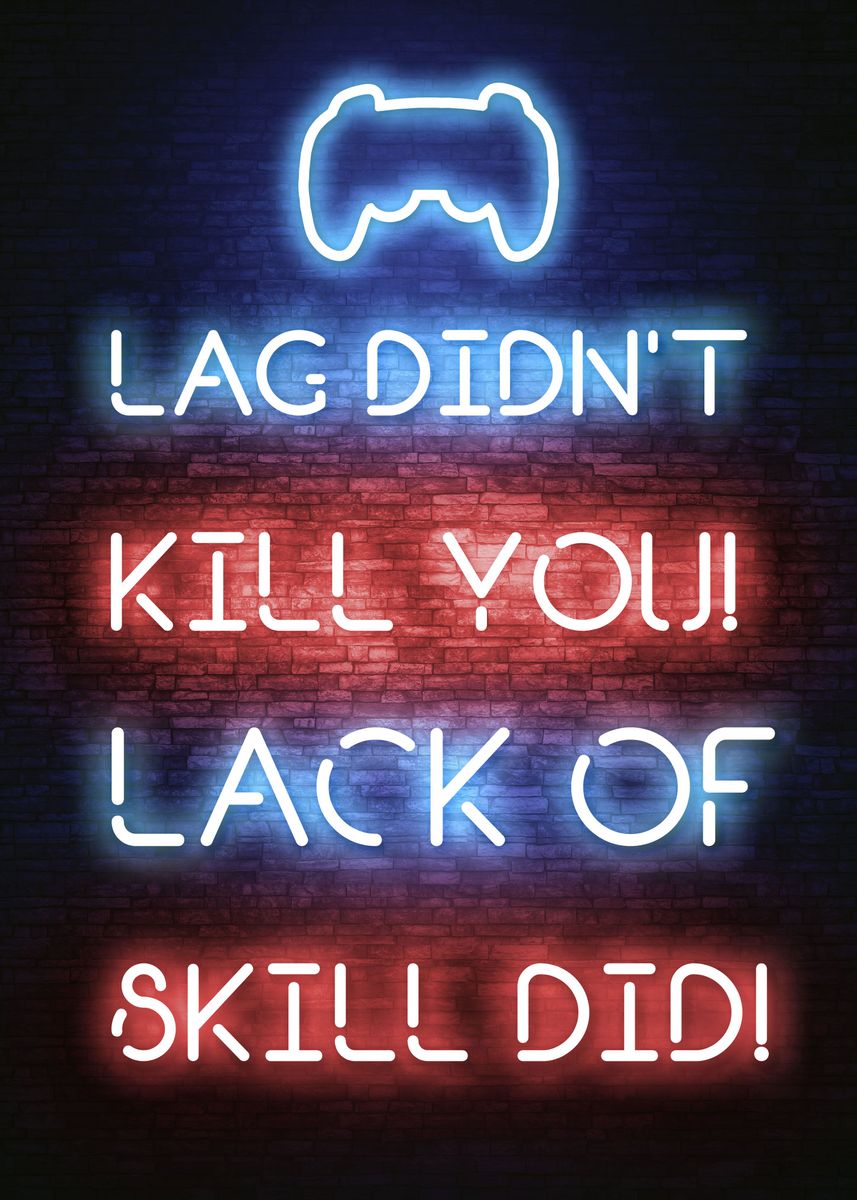 'Gaming' Poster, picture, metal print, paint by SplashDesign | Displate