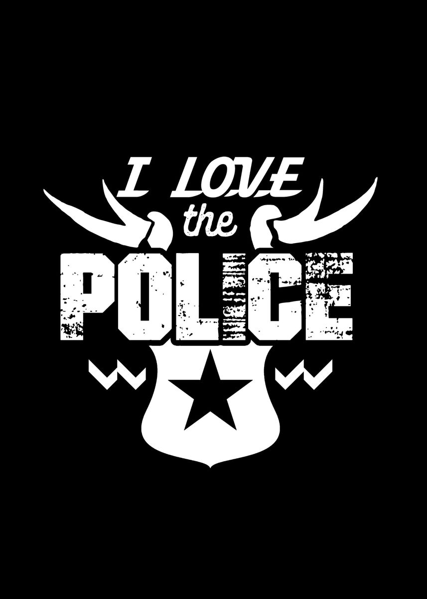 'Cop Police Officer ' Poster by dr3designs | Displate