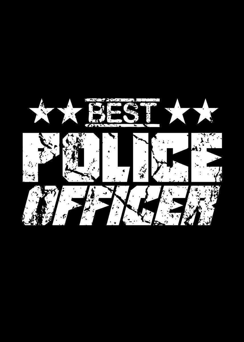 'Police Policeman Cop ' Poster, picture, metal print, paint by ...