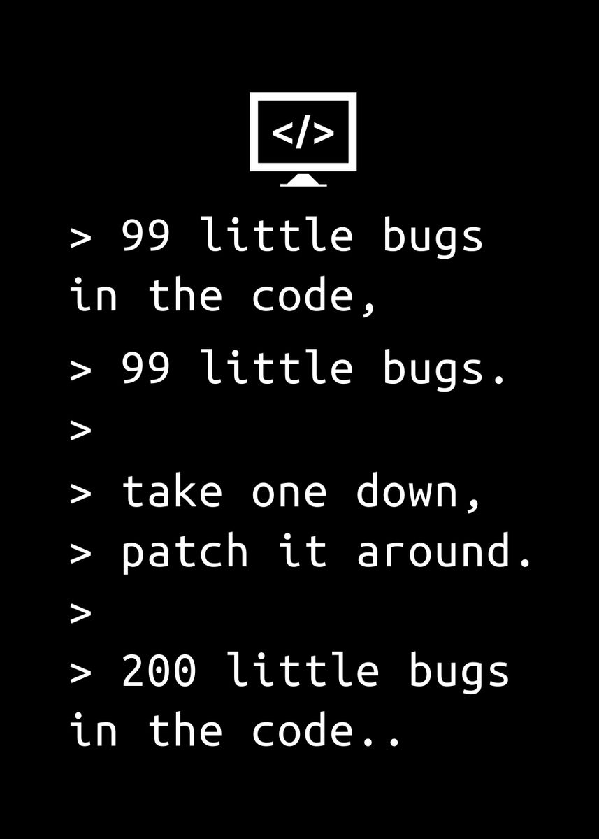 'Debugging Code Programming' Poster, picture, metal print, paint by ...