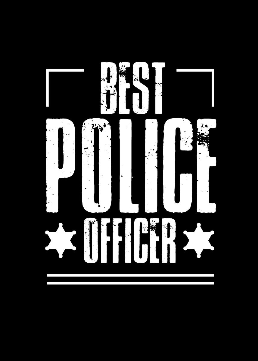 'Cop Police Policeman ' Poster, picture, metal print, paint by ...