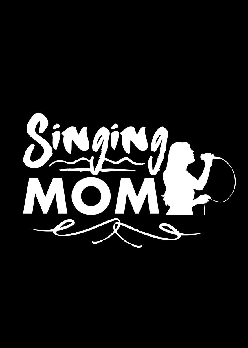 'Singing Singer Sing ' Poster, picture, metal print, paint by ...