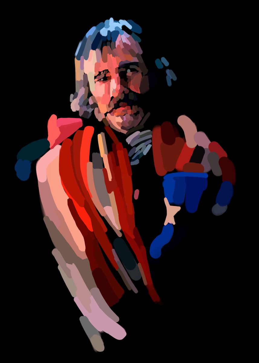 'Bill the Butcher' Poster, picture, metal print, paint by ABcreative ...