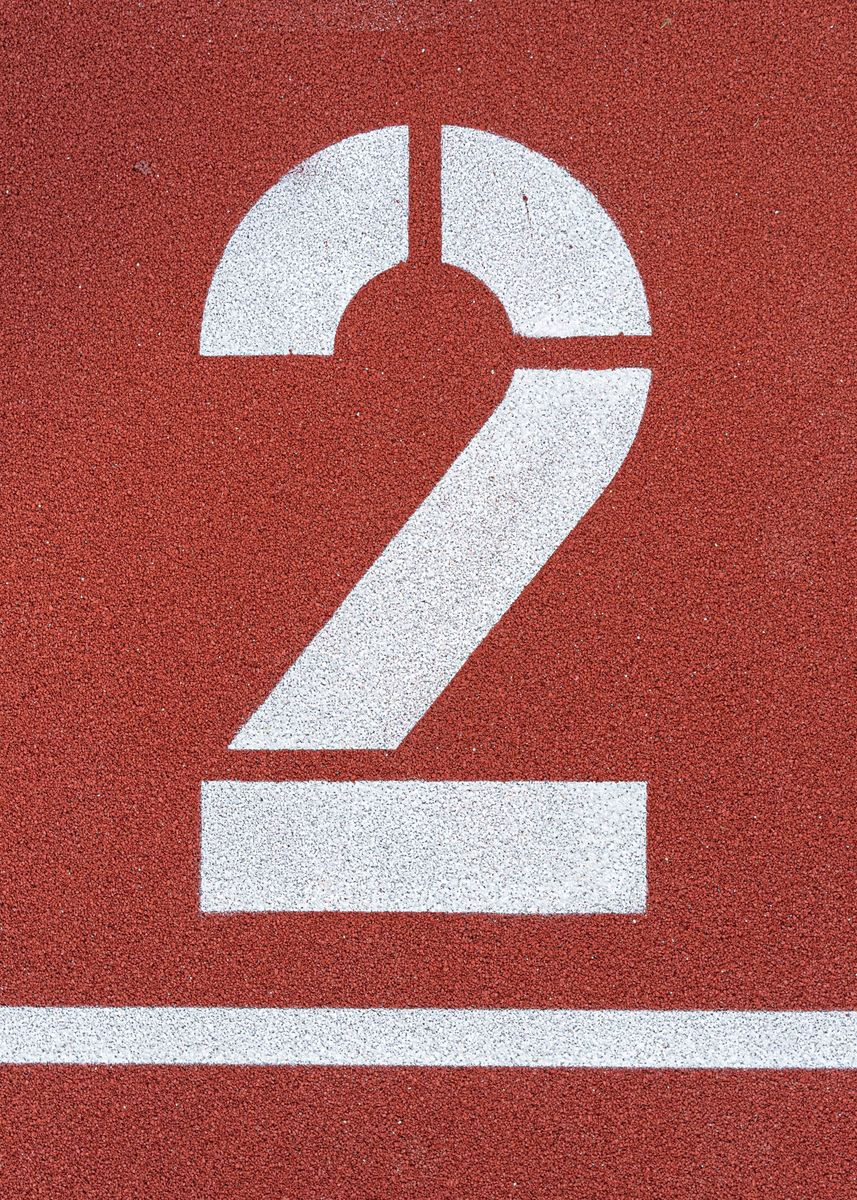 'Number Posters Two' Poster, picture, metal print, paint by kooldigi ...