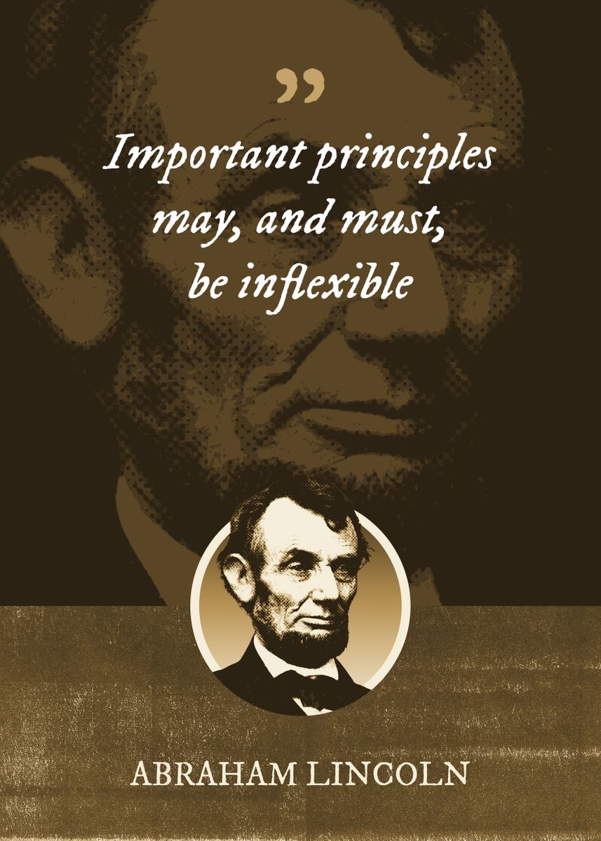 'Important principles may ' Poster by Syahrasi | Displate