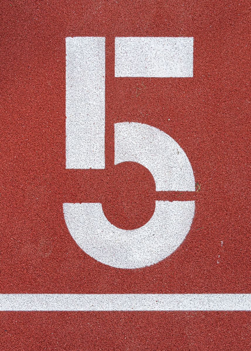 'Number Five ' Poster by kooldigi | Displate