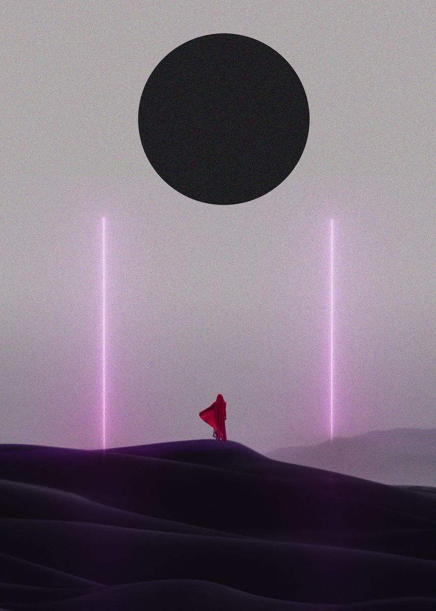 'Void' Poster by Ricsi Makkai | Displate