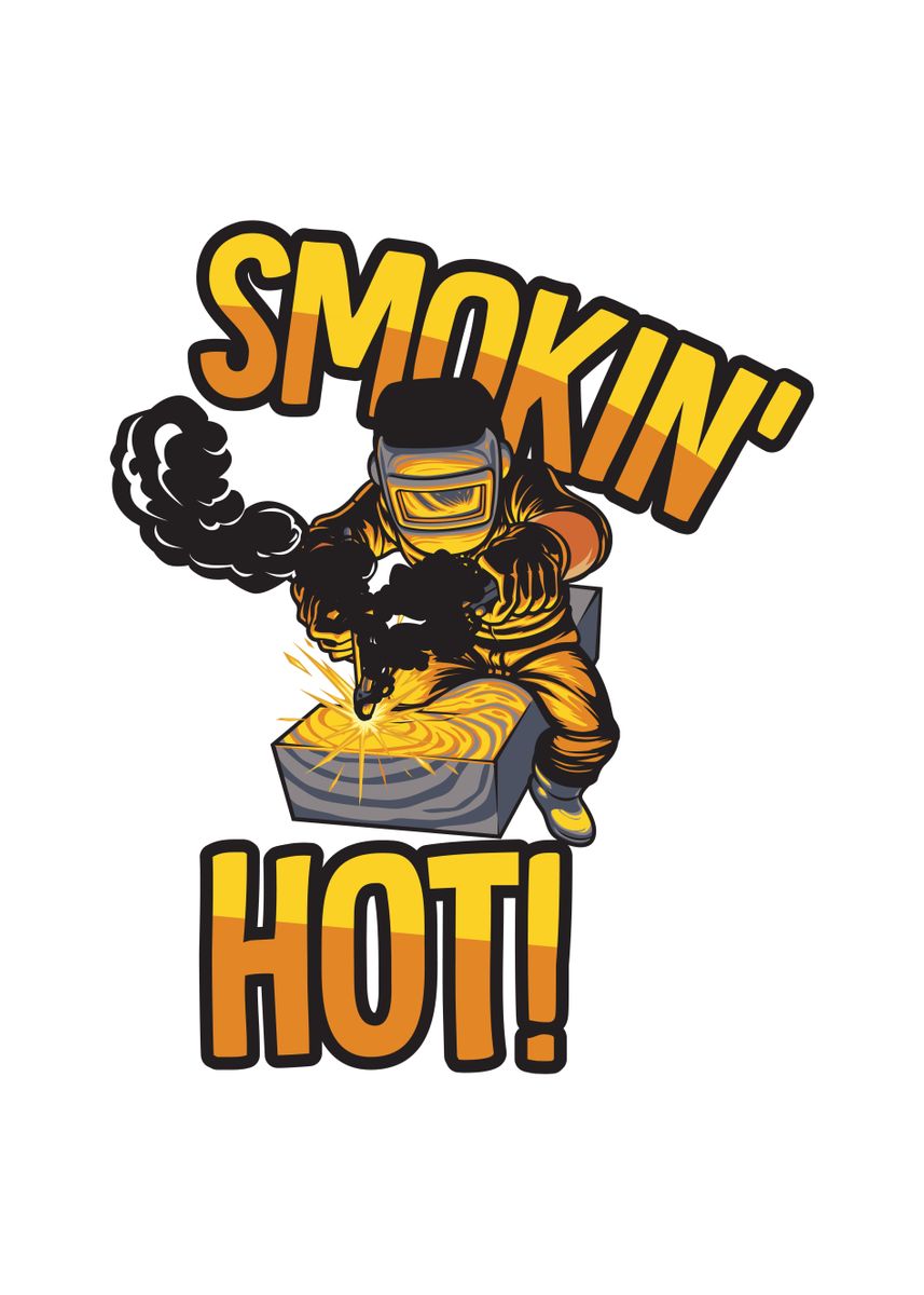 'Smokin Hot' Poster by TheLoneAlchemist | Displate