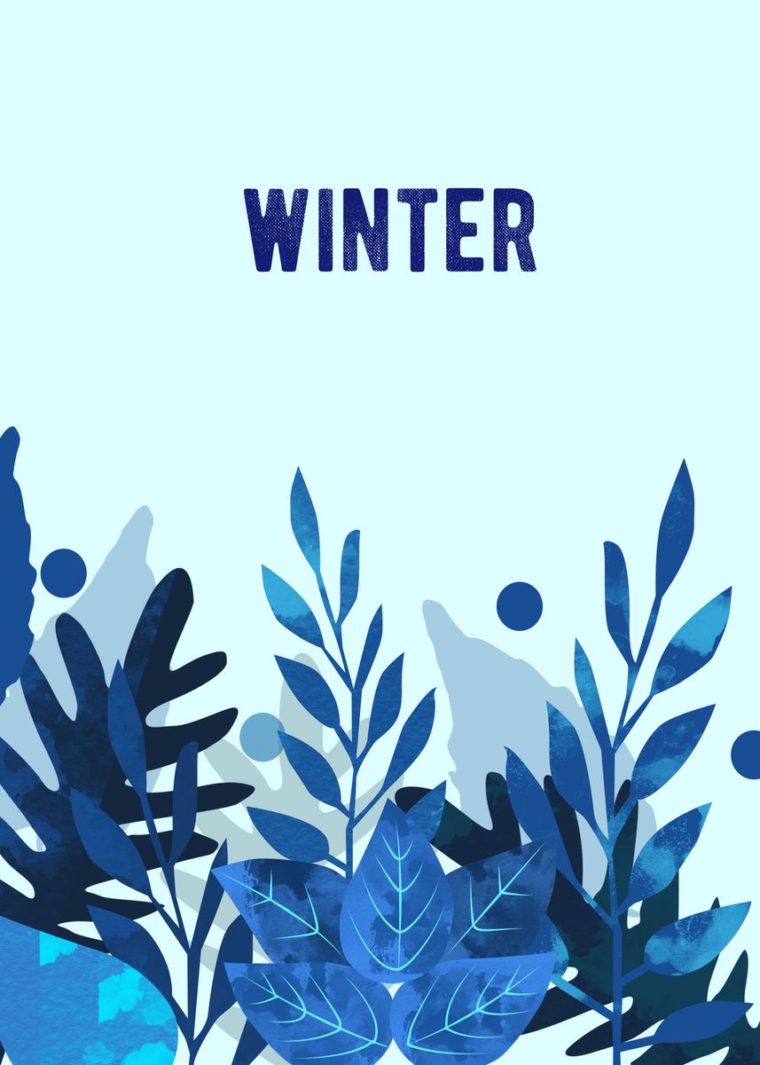 'Winter' Poster, picture, metal print, paint by Quieltin Creatives ...