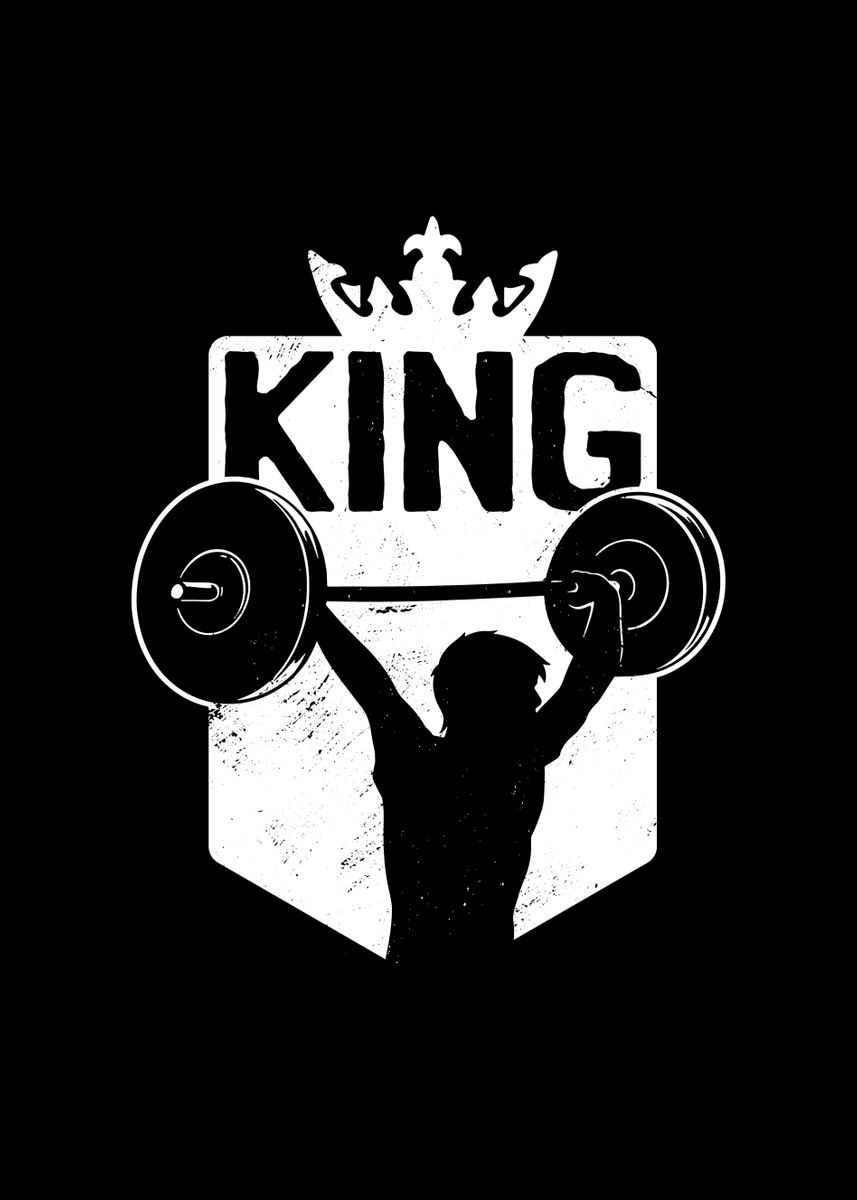 'King Of Bodybuilding' Poster, picture, metal print, paint by Adrien ...