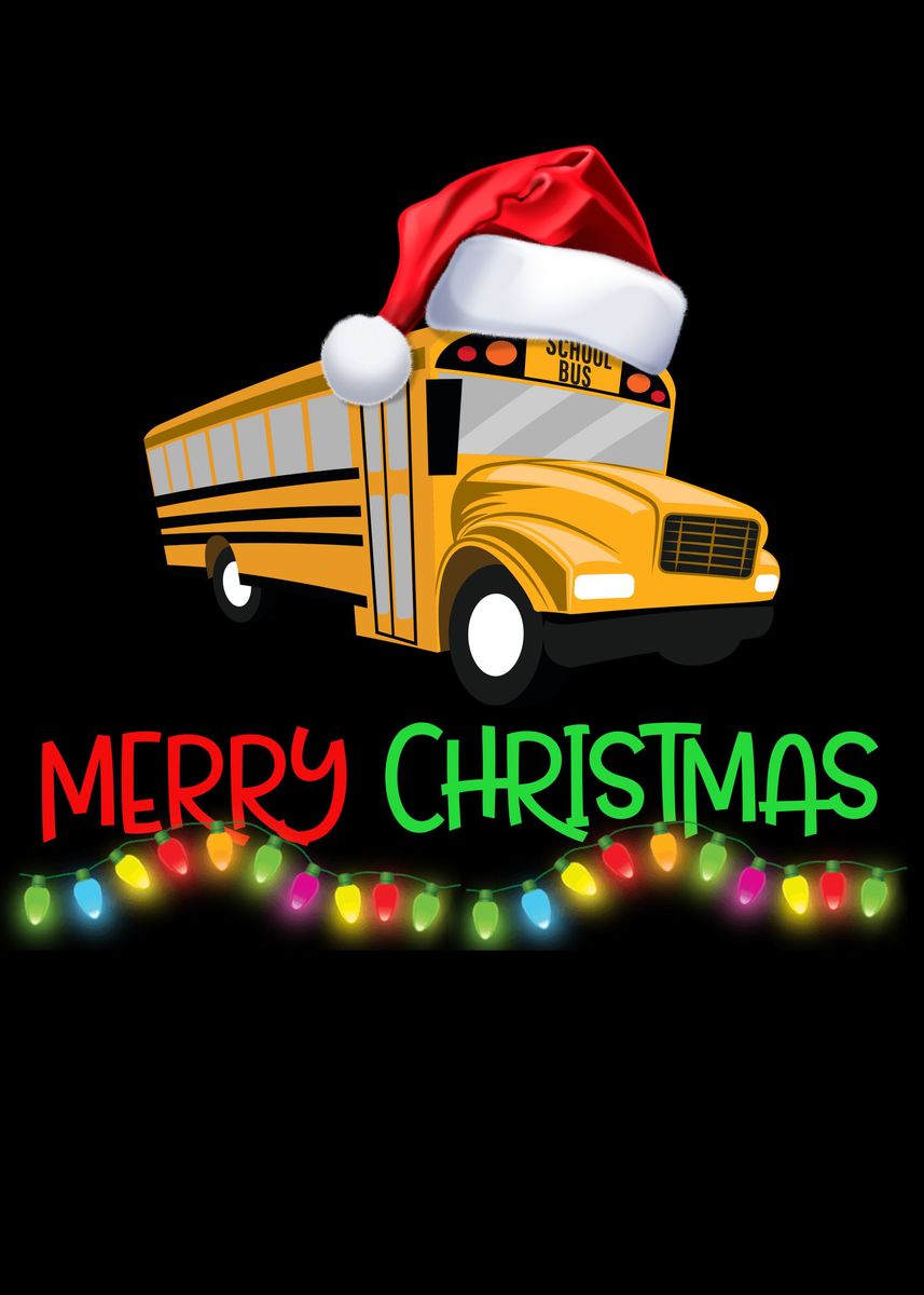 'School Bus Driver' Poster, picture, metal print, paint by ...