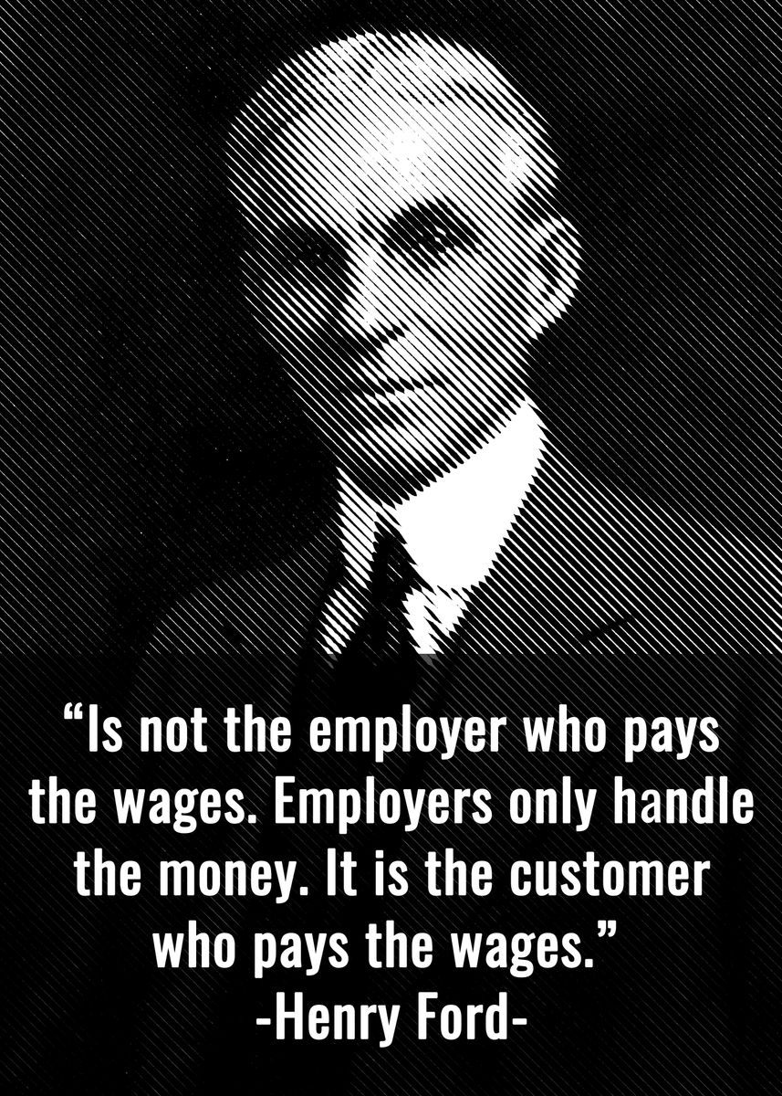 'Henry Ford Quotes' Poster by Roni Aji Pratama | Displate