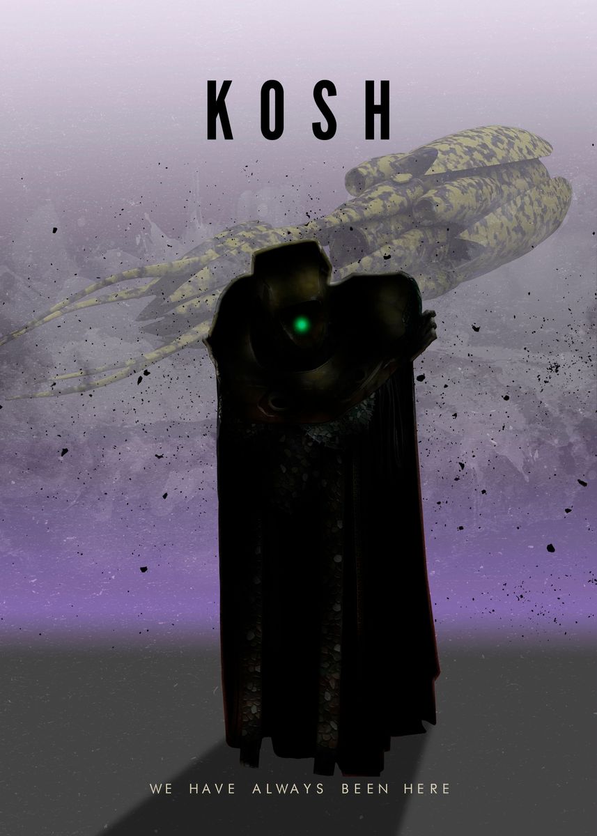 'Kosh' Poster, picture, metal print, paint by Rykker o7 | Displate