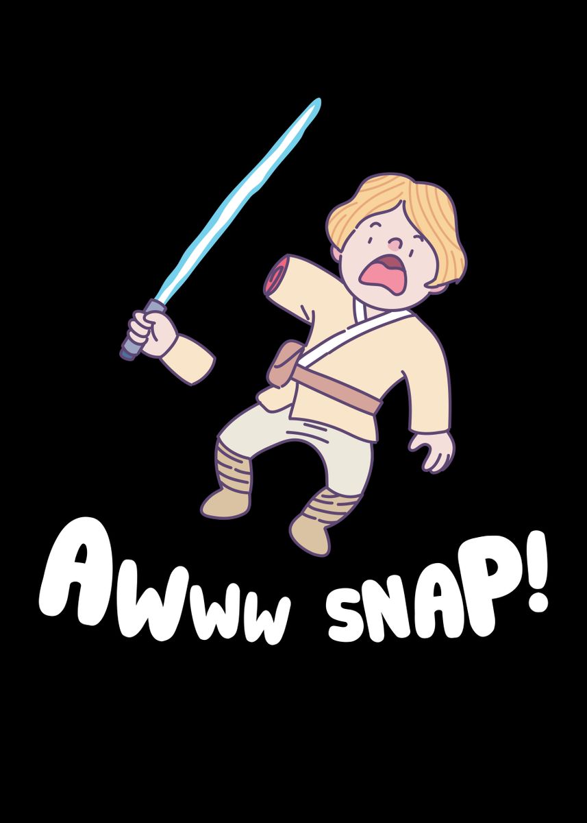 'Awww Snap' Poster by Monster Designs | Displate