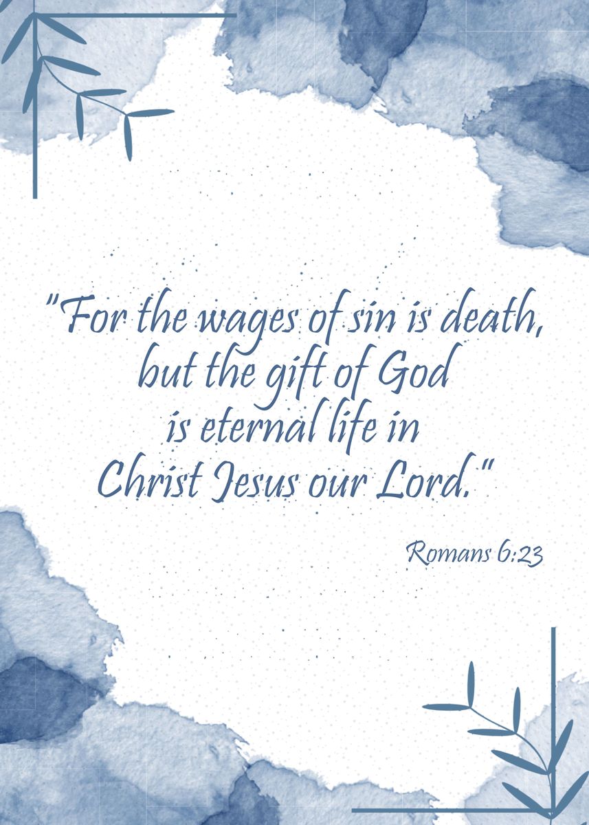 'Bible Verse' Poster by afdesign | Displate