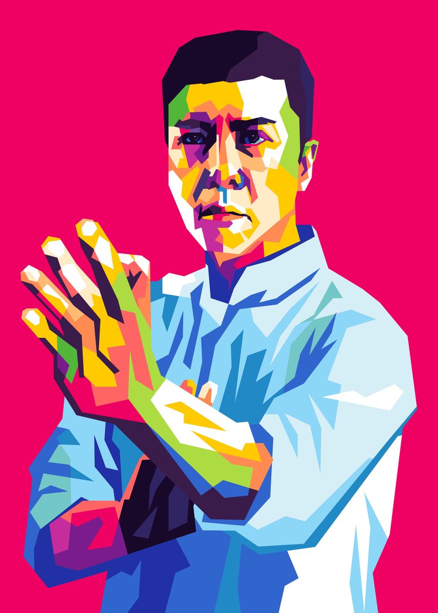 'ip man' Poster by Shichiro Ken | Displate